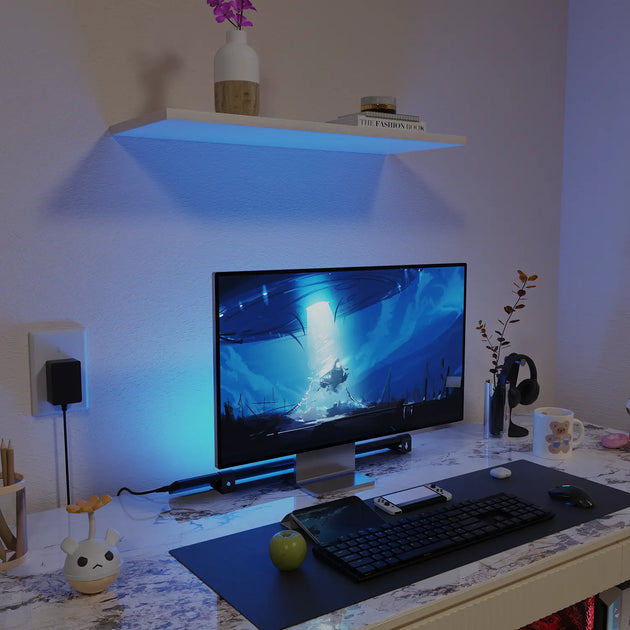 Smart Under Cabinet Lighting Work with Alexa 1-Bar Kit 12" BarSmart RG ...